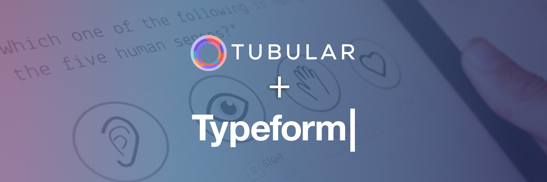 Typeform Integration in Tubular - Tubular